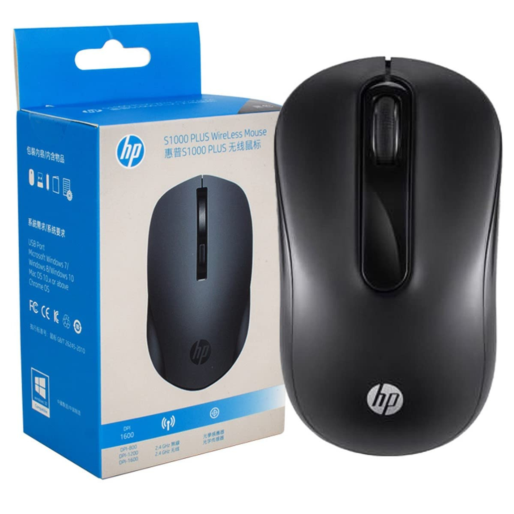 HP S1000 Plus Silent USB Wireless Mouse Price in Kenya | Phone Grade